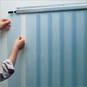 PVC Strip Dividers PVC Strip Curtain – Clear View Industries